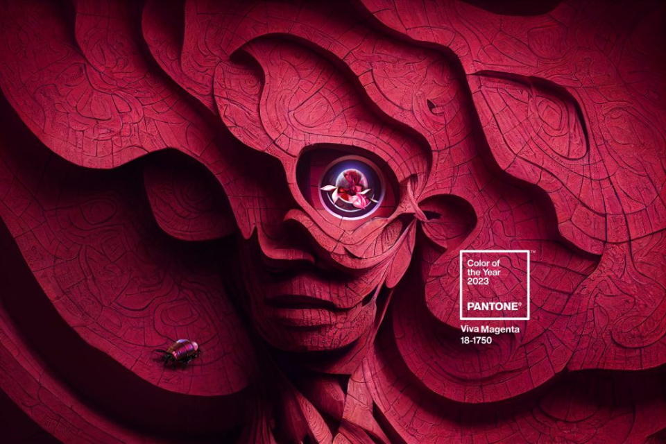 Viva Magenta Connects the Real with the Imaginary