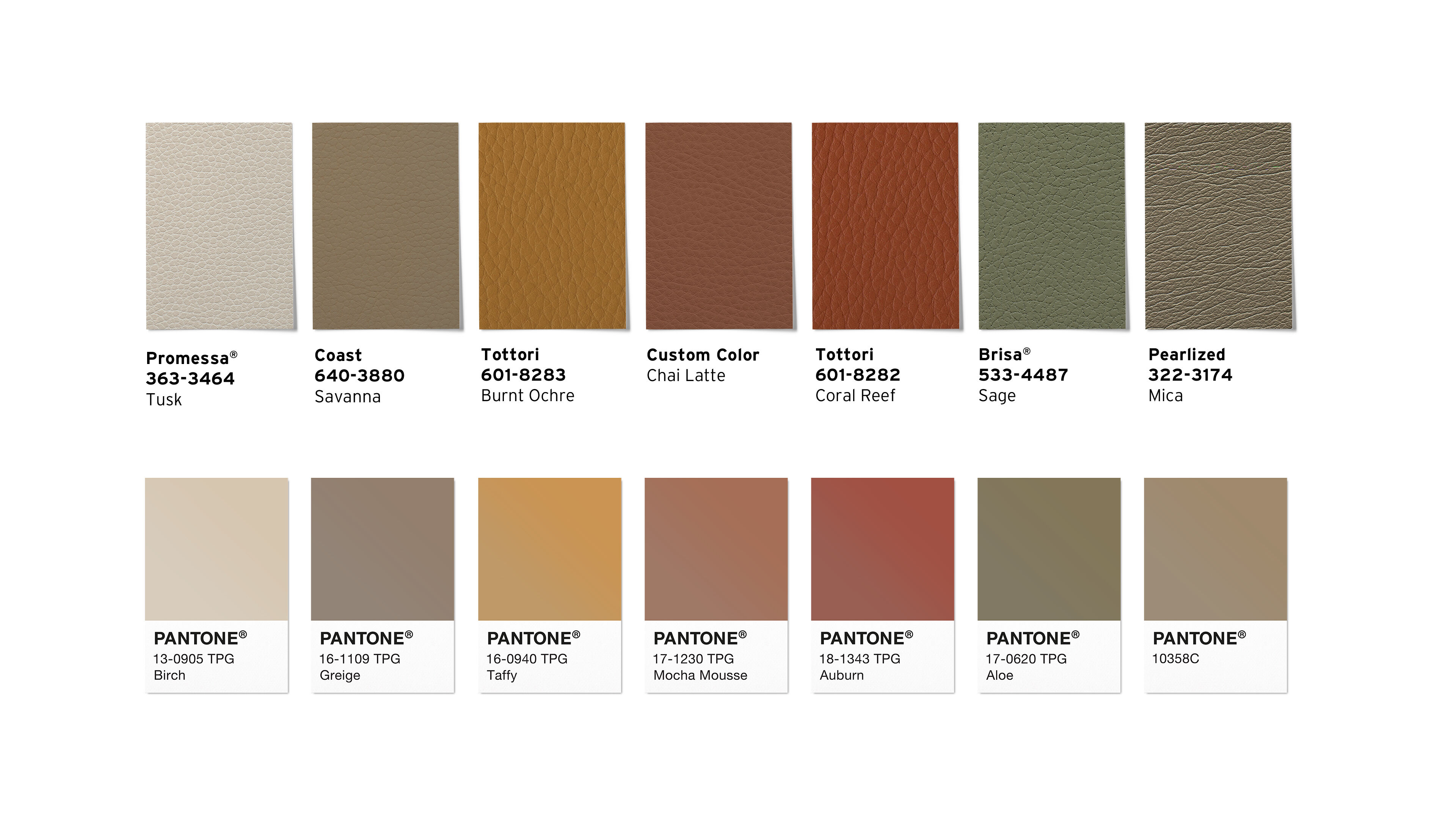 Ultrafabrics | Pantone-Inspired Palettes